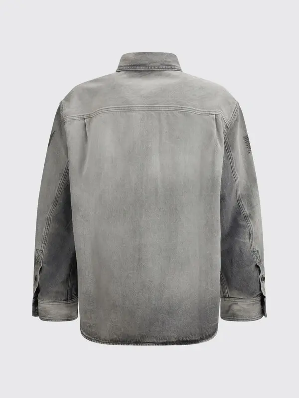 Off-White Casual Cotton Denim Shirt