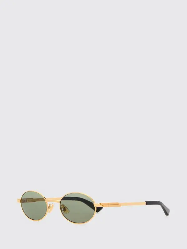 Bottega Veneta Oval Sunglasses - Gold