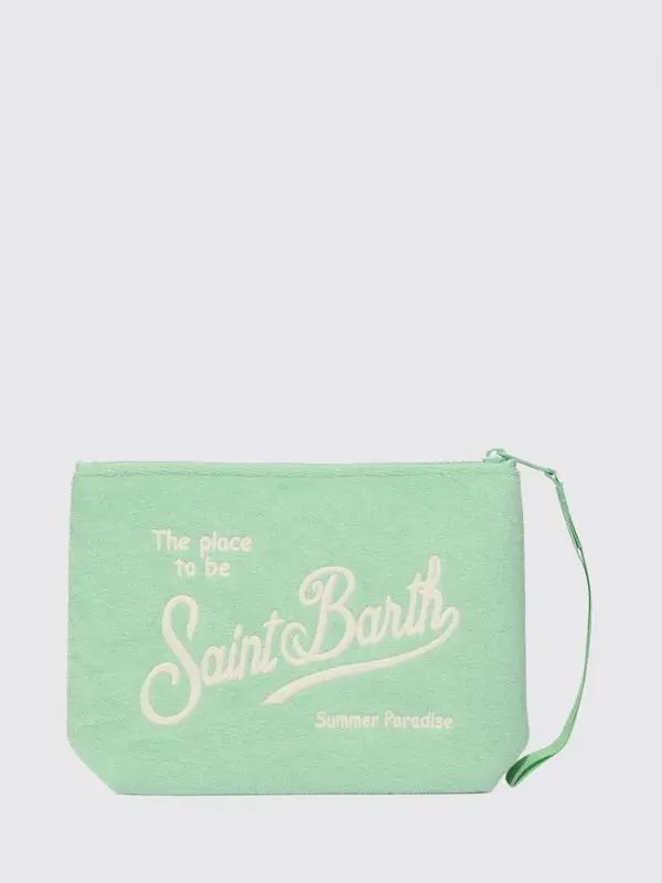 MC2 SAINT BARTH Aline Chenille And Cotton Terry Pochette - Fa04