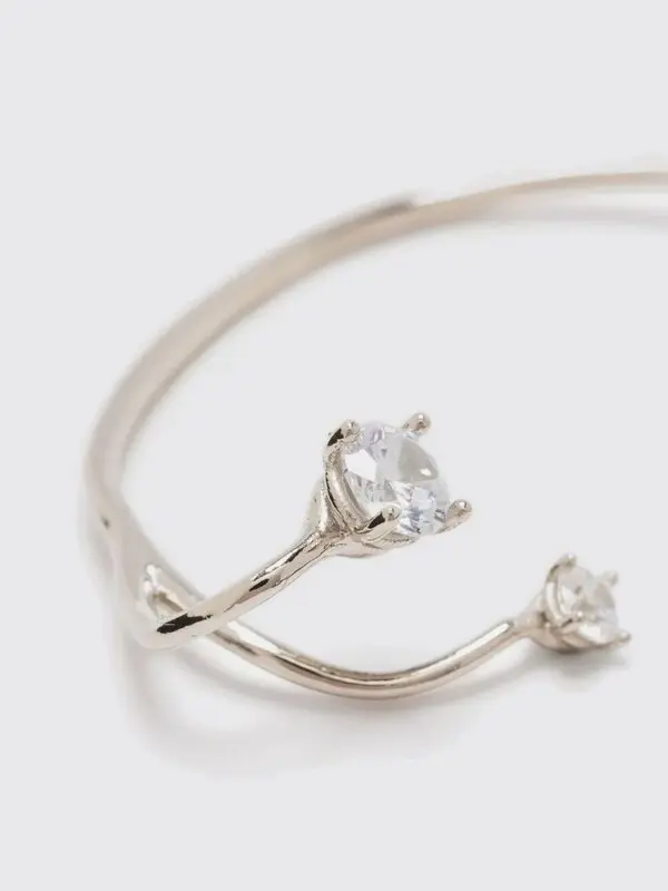 PANCONESI Ear Cuff With Crystal Embellishments
