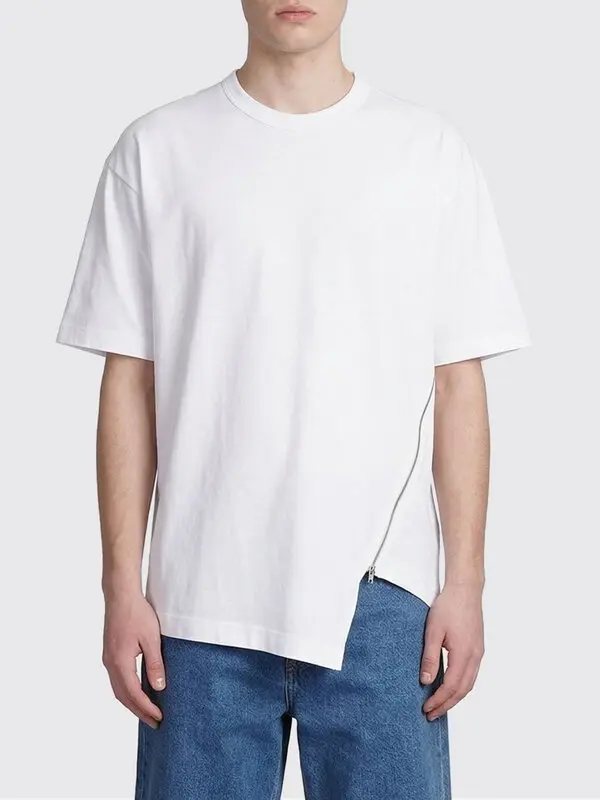 Comme Des Garçons Asymmetric Cotton T-shirt - White