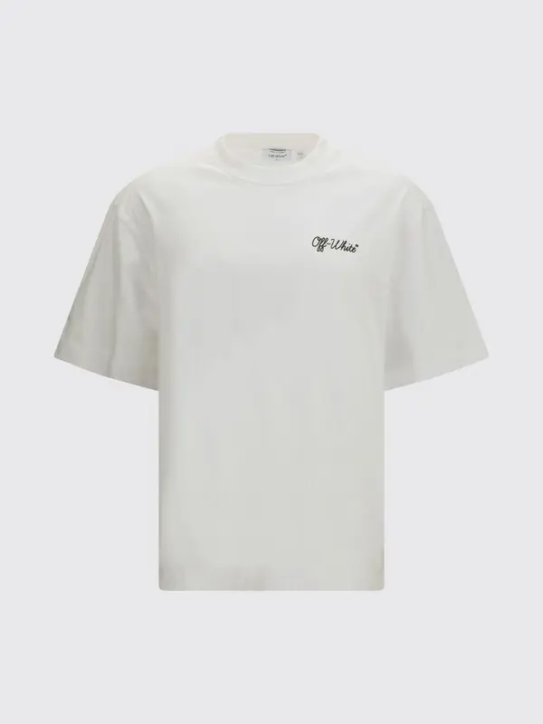 Off-White Cotton T-shirt - White
