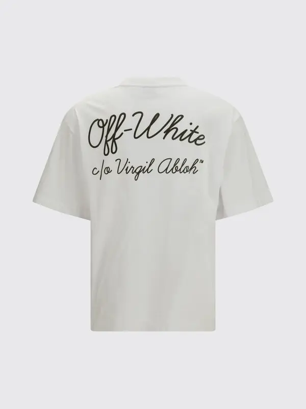 Off-White Cotton T-shirt - White