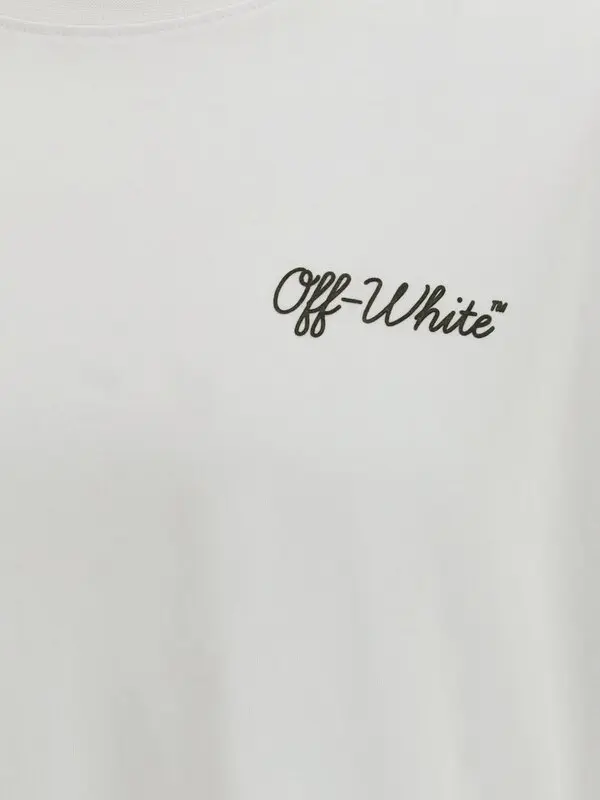 Off-White Cotton T-shirt - White