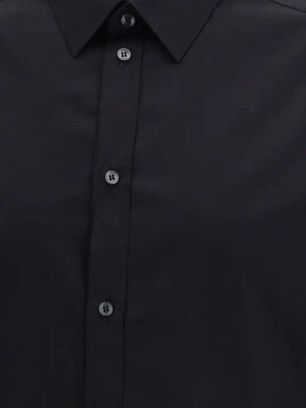 Dolce & Gabbana Classic Stretch Cotton Shirt - Black