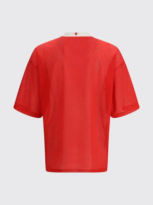 Moschino Polyester T-shirt With Slogan - Red