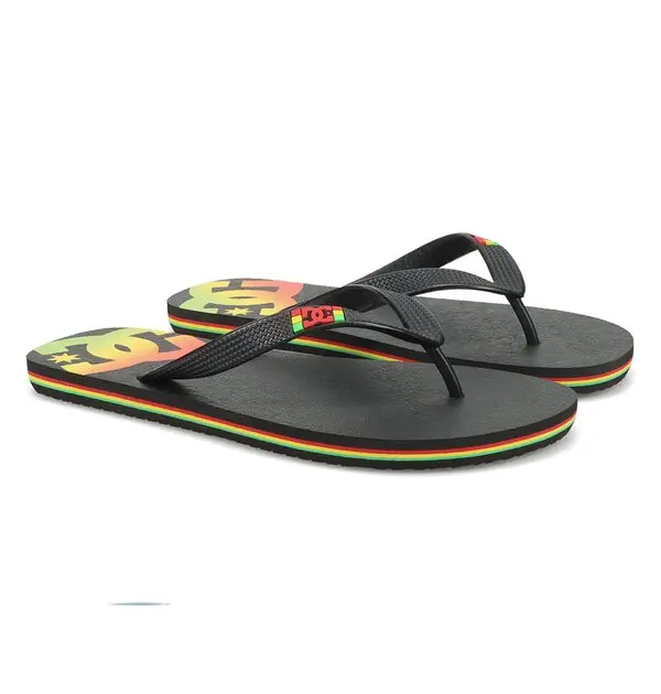 DC SHOES Spray Slides - Rasta