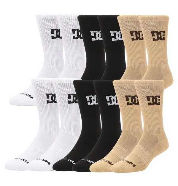 DC SHOES Crew Sock 6-pack