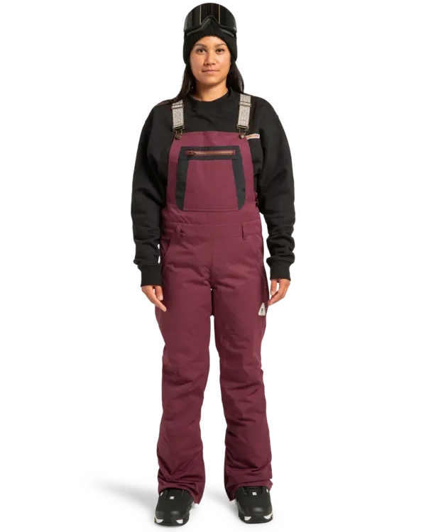 DC SHOES Crusade Shell Bib - Windsor Wine