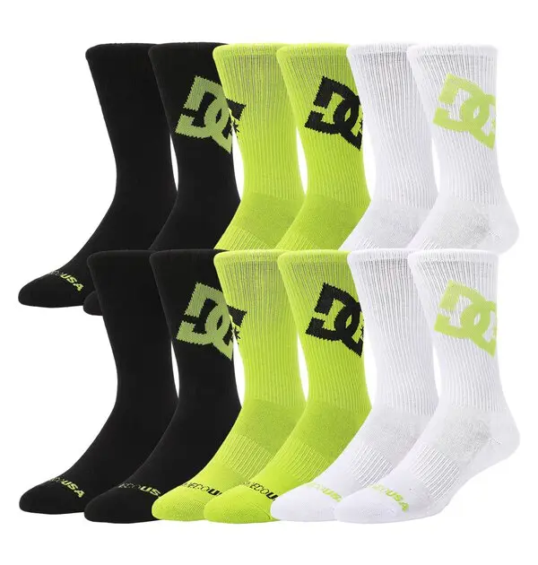 DC SHOES Graffik Logo Crew Sock 3-pack - Assorted