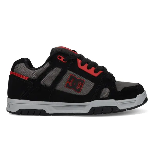 DC SHOES Stag Shoes - Black/grey/red