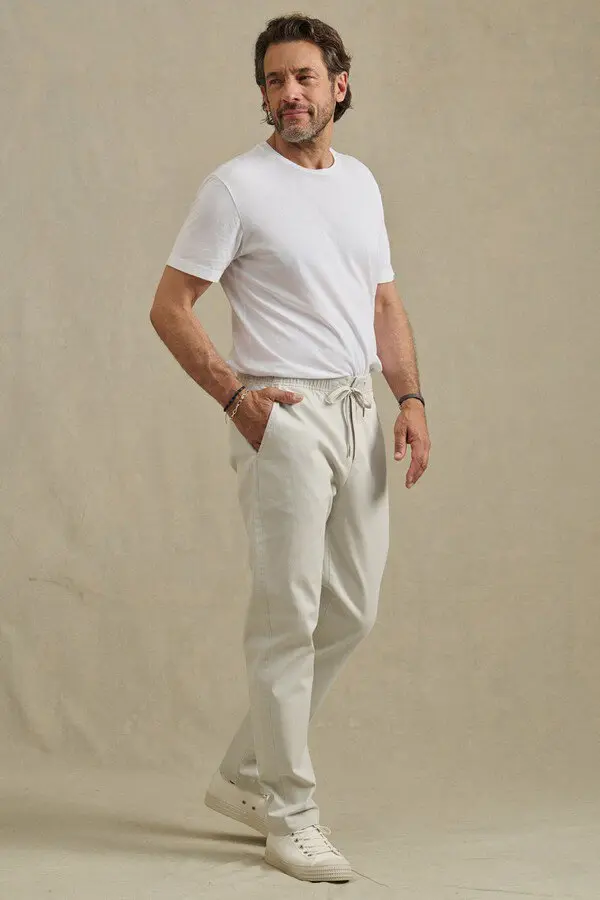 Velvet By Graham & Spencer Cotton Stretch Tapered Pant