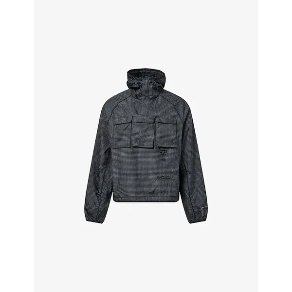 Reese Cooper Tahoe Packable Ripstop Woven Anorak - Black
