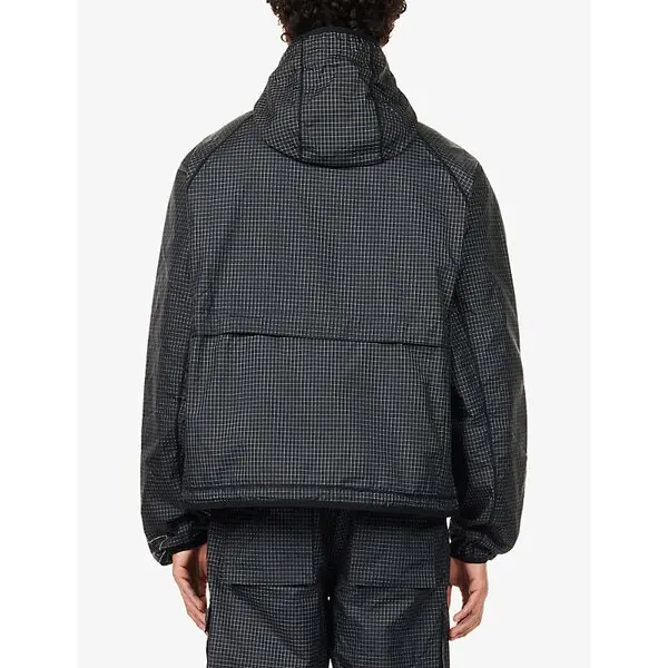 Reese Cooper Tahoe Packable Ripstop Woven Anorak - Black