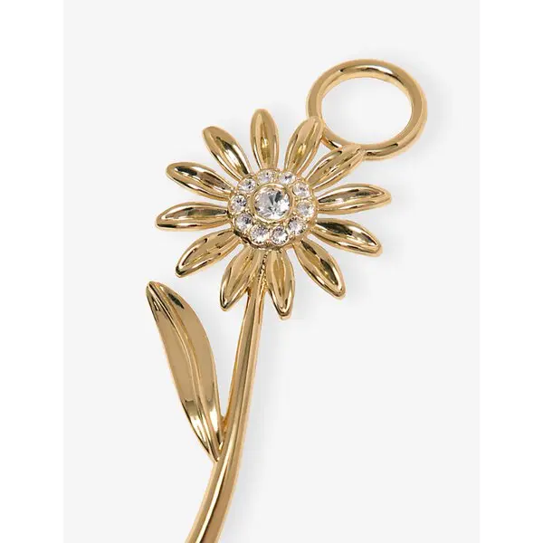 Maje Flower-clasp Leather Belt
