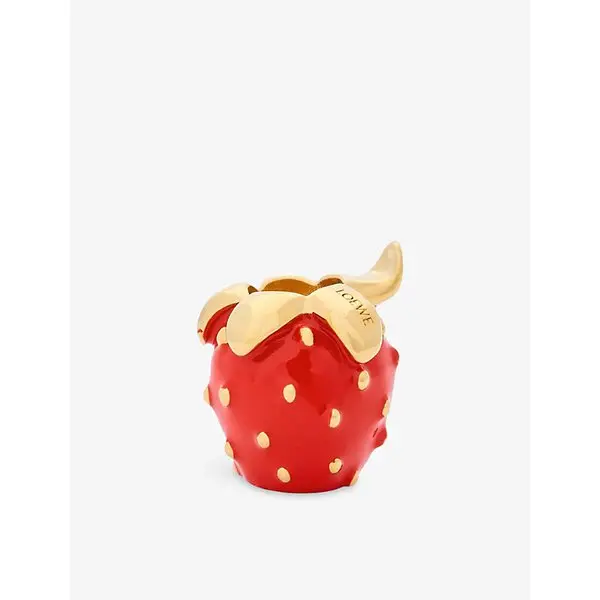 Loewe Strawberry Brass Dice