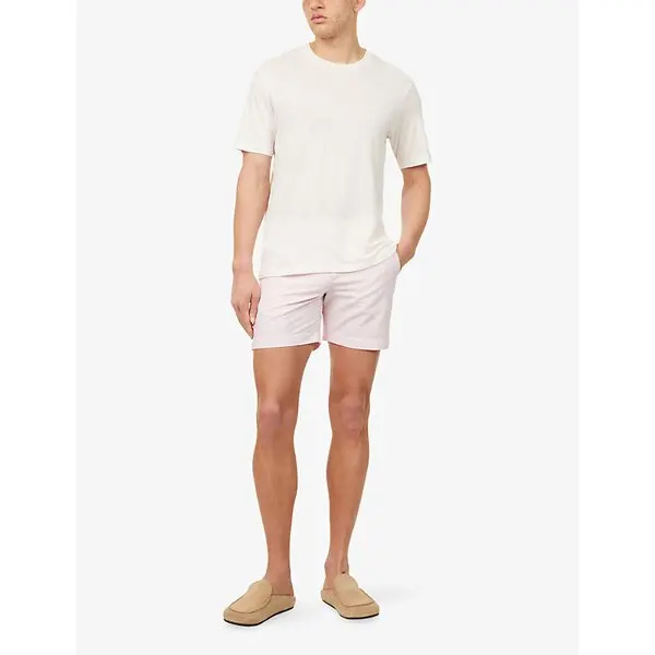 Orlebar Brown Ob Standard T Stretch-linen T-shirt - Latte