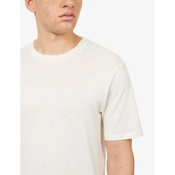 Orlebar Brown Ob Standard T Stretch-linen T-shirt - Latte