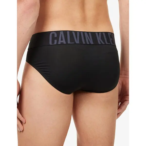 Calvin Klein Intense Power Pack Of Three Stretch-jersey Briefs