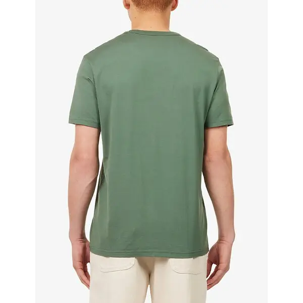 Derek Rose Barny Short-sleeve Cotton-jersey T-shirt - Green