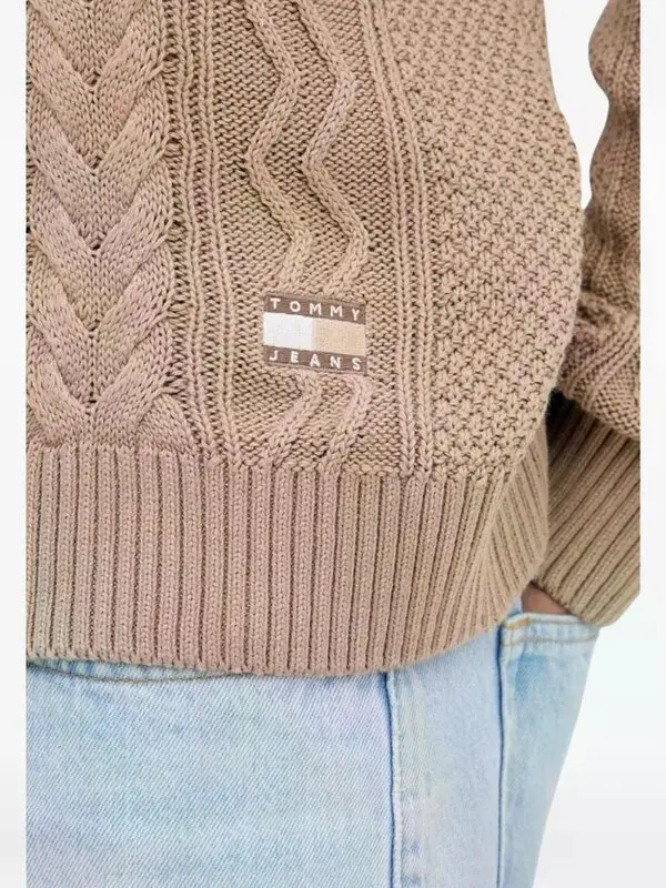 Tommy Hilfiger Crew Neck Cable-knit Sweater