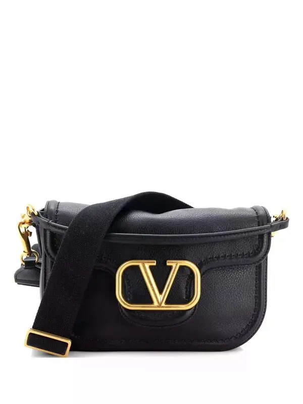 Valentino Garavani Alltime Leather Crossbody Bag