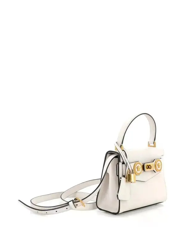 Versace Icon Convertible Top Handle Mini Satchel