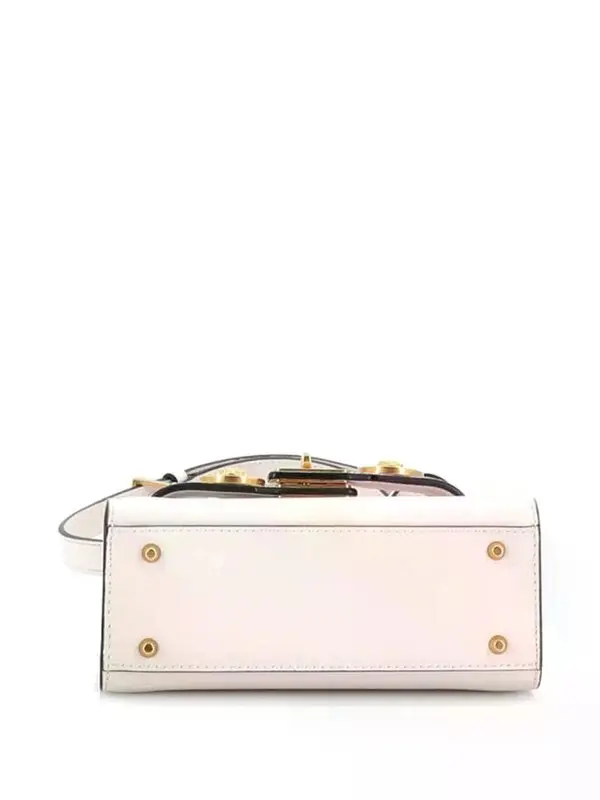 Versace Icon Convertible Top Handle Mini Satchel