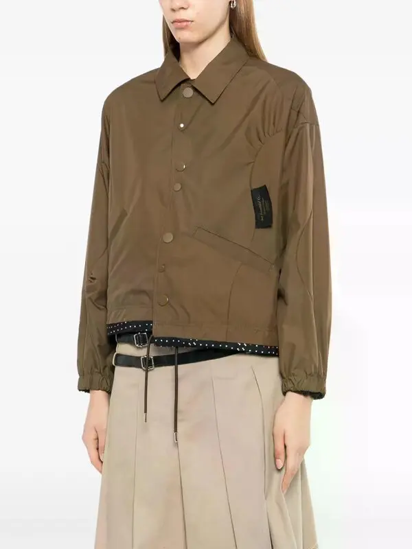 Undercover Logo-patch Cropped Jacket