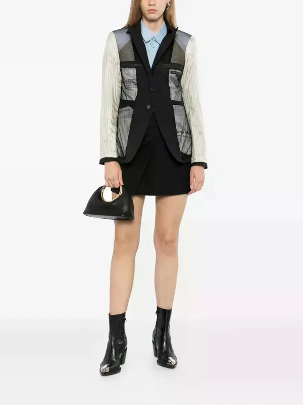 Andersson Bell Pinstripe Deconstructed Jacket