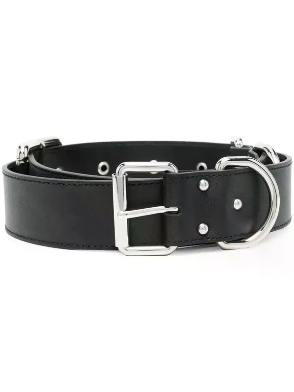 Moschino Buckle Belt - Black