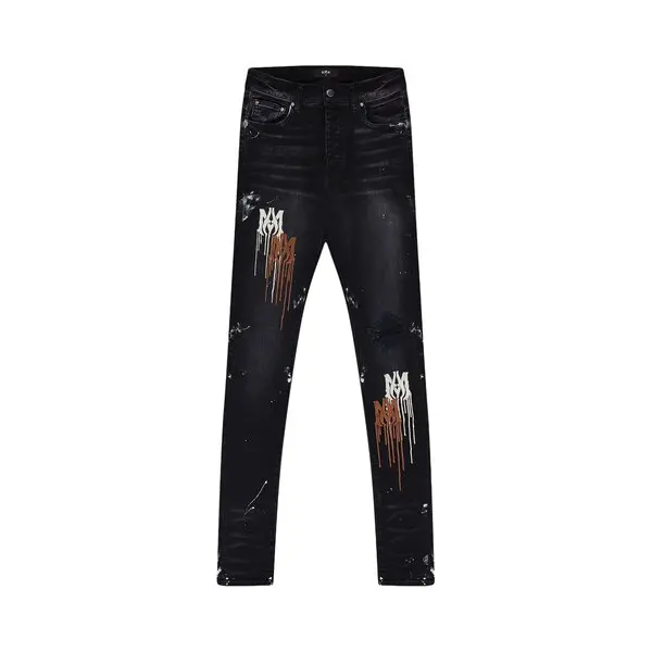 Amiri Ma Drip Skinny Jeans