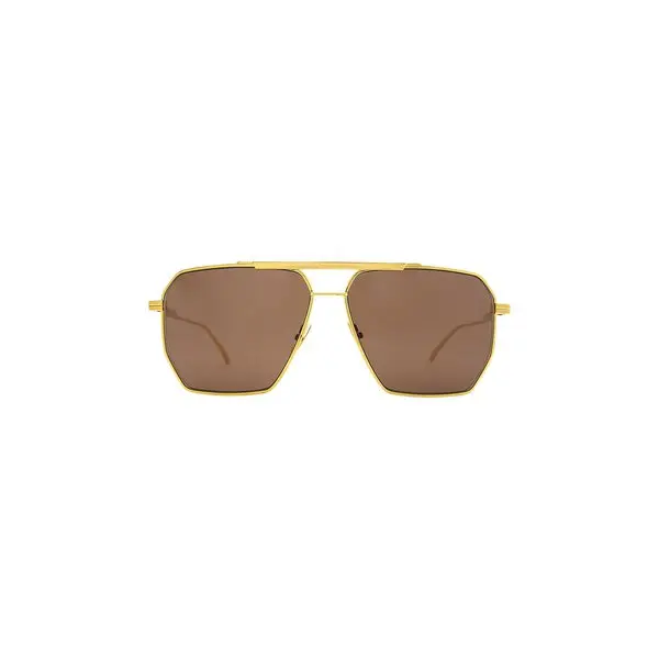 Bottega Veneta Sunglasses - Gold