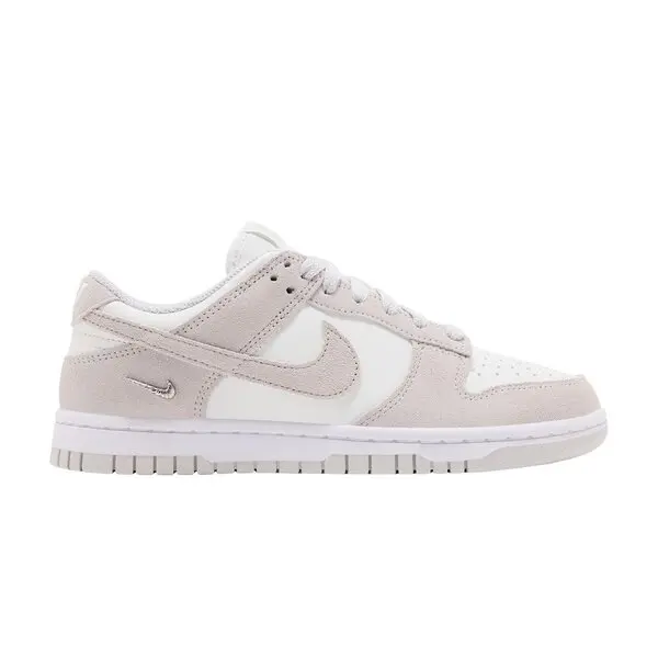 Nike Dunk Low Se "sail White Metallic Silver - Grey