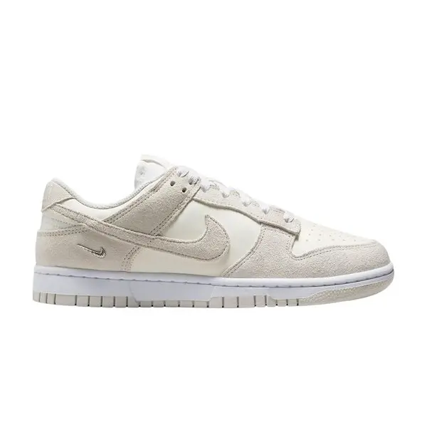 Nike Dunk Low Se "sail White Metallic Silver