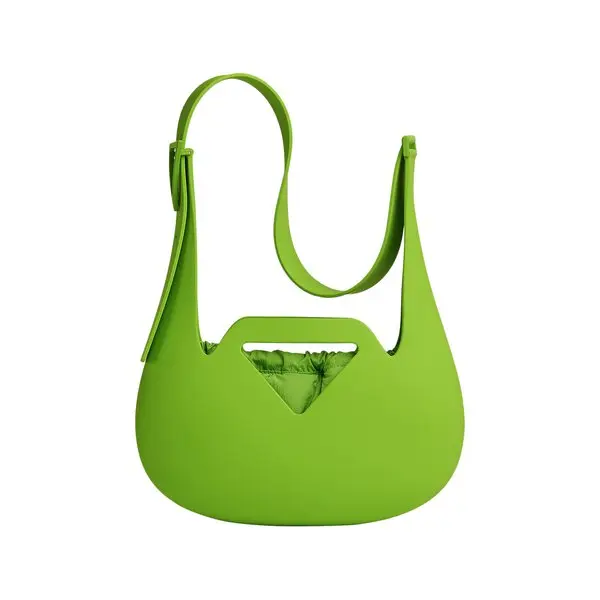 Bottega Veneta Small Moulded Shoulder Bag - Green
