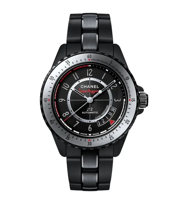 Chanel Ceramic And Steel J12 Superleggera Calibre 12.1 Watch - Black