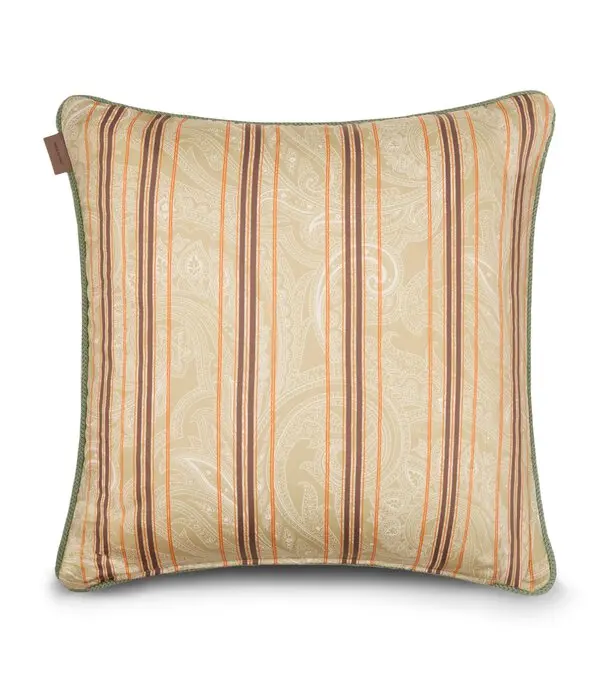 Etro Cotton Amalia Cushion - Beige