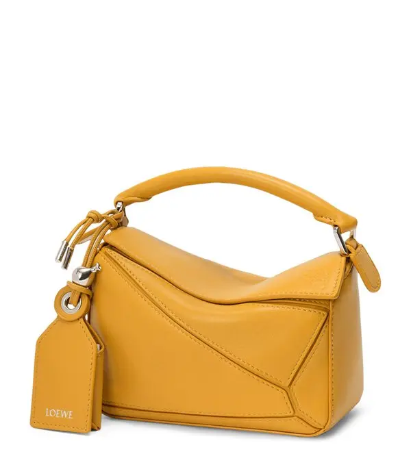 Loewe X Paula's Ibiza Mini Puzzle Top-handle Bag - Yellow