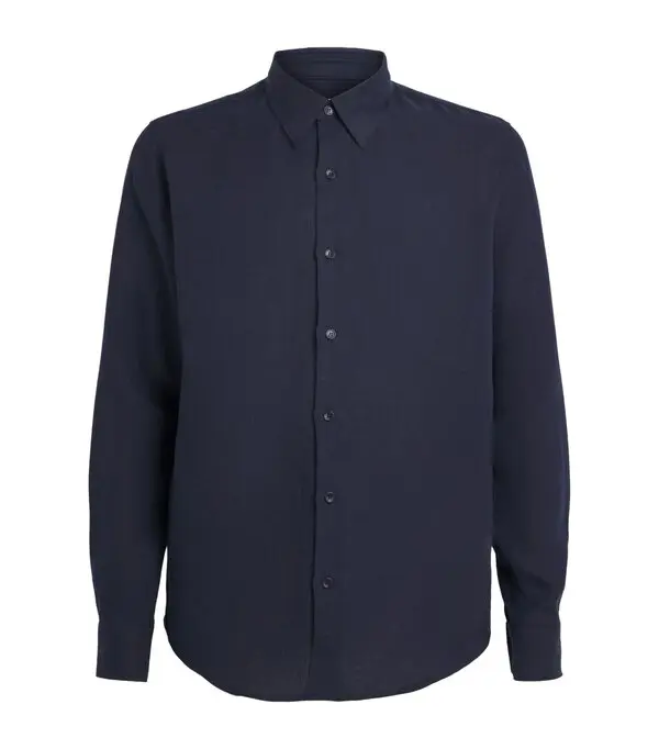 Sandro Linen Shirt - Blue