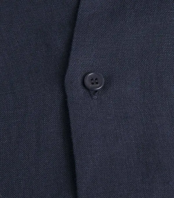 Sandro Linen Shirt - Blue