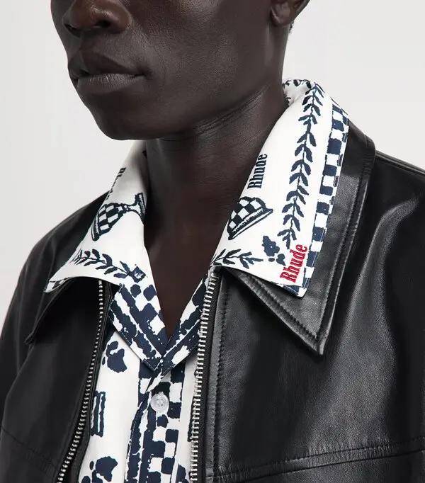 Rhude Printed Short-sleeve Regista Shirt