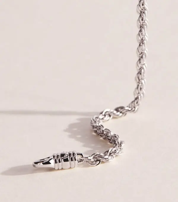 Tom Wood Sterling Rope Bracelet