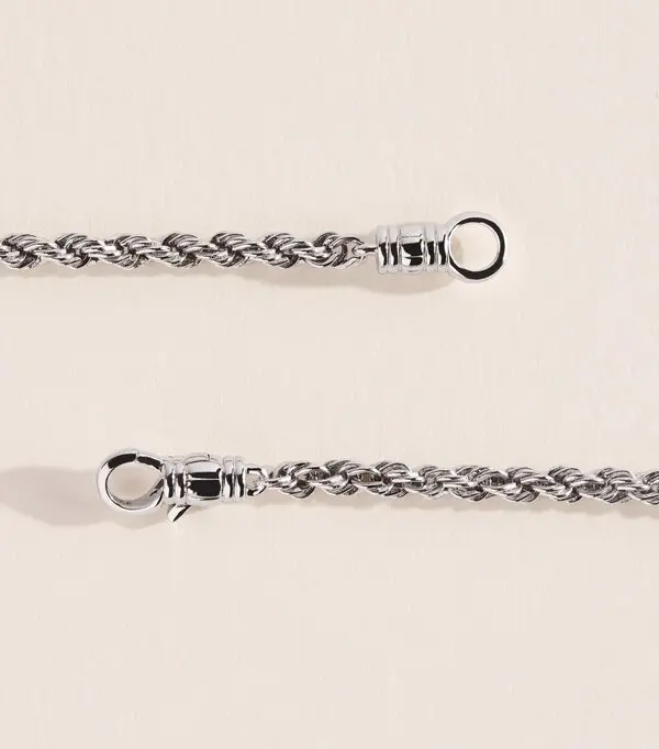 Tom Wood Sterling Rope Chain Necklace
