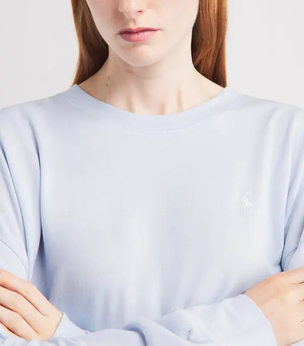 Polo Ralph Lauren Terry Long Pyjama Set - Blue