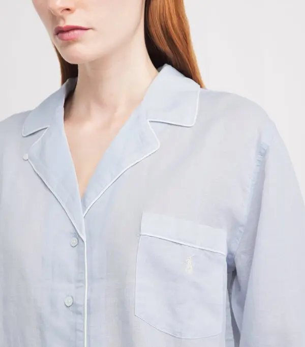 Polo Ralph Lauren Linen-cotton Pyjama Set