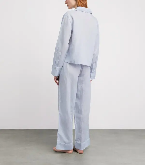 Polo Ralph Lauren Linen-cotton Pyjama Set
