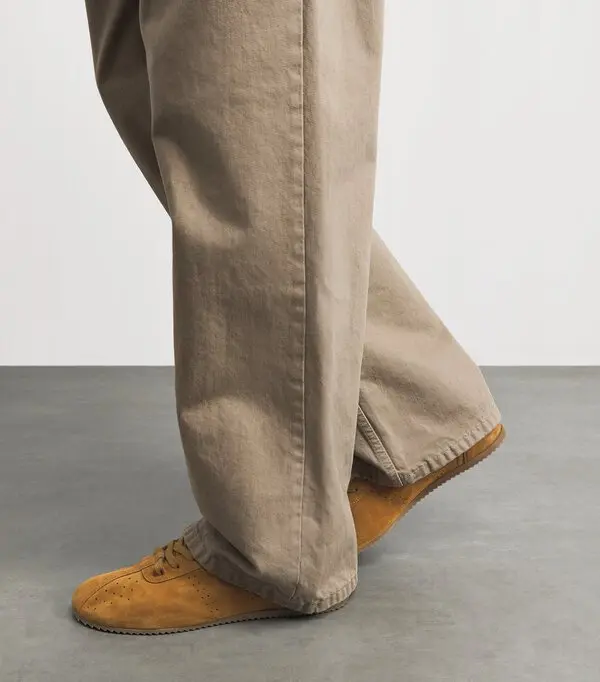 AMI Paris Suede Sneakers
