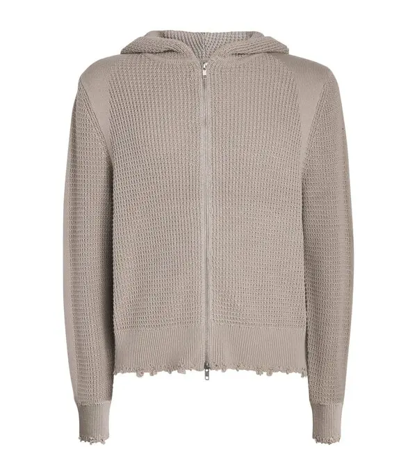 WON HUNDRED Cotton Glasgow Zip-up Hoodie