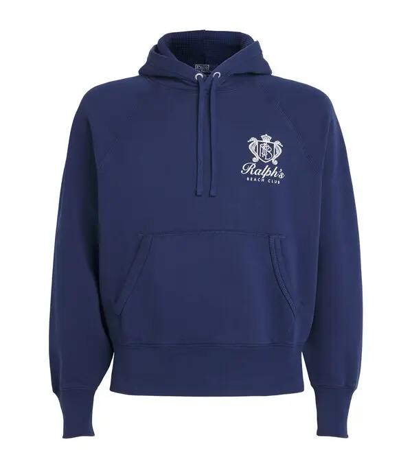 Polo Ralph Lauren Cotton-blend Ralph’s Beach Club Hoodie - Blue